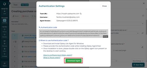 installation of opkey execution agent new ui