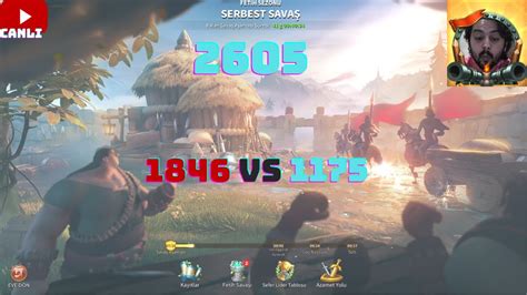 Serbest SavaŞ 4 Sevİye GeÇİtler AÇiliyor 1846 Vs 1175 2605 1