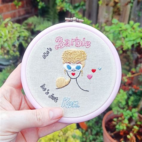 Shes Barbie Hes Just Ken 💕 R Embroidery