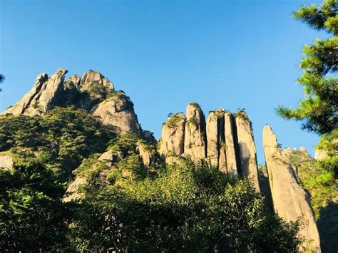 行走中的記錄 走進三清山 花崗岩地貌分佈密集形態最多樣的峰林 每日頭條