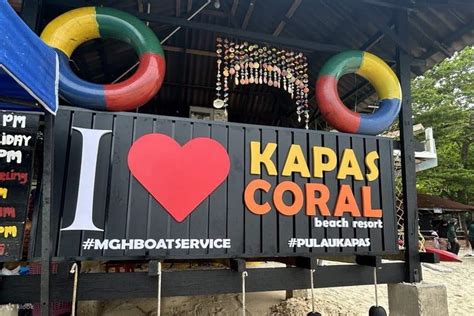 풀라우 카파스pulau Kapas의 카파스 코랄 비치 리조트kapas Coral Beach Resort에서 2박 3일