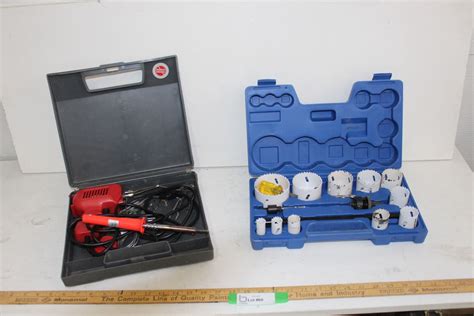 Hole Saw Kit Soldering Kit Bodnarus Auctioneering