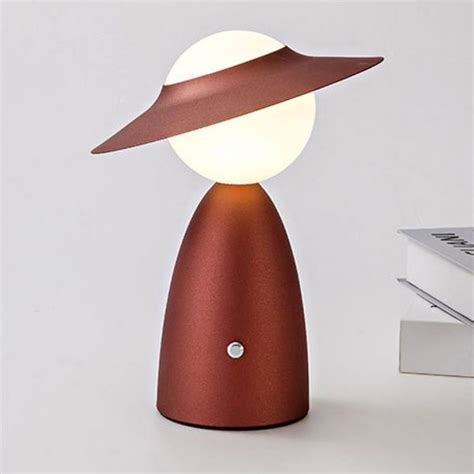 Лампа настольная светодиодная led интерьерная - в дом и офис/красный ...