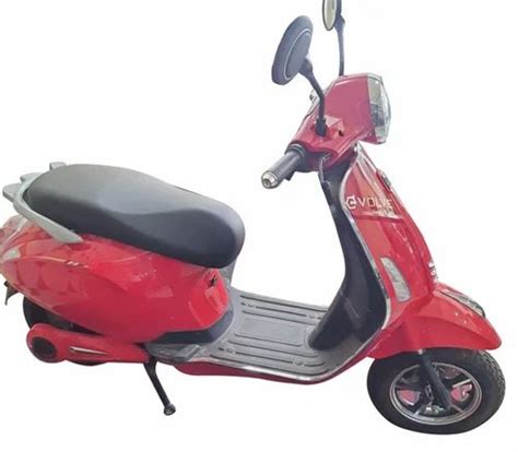 Plastic Cherry Red Evolve Electric Scooter Li Ion At Rs 52500 In Agra