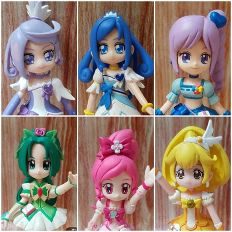 Assorted Japan Pretty Cure Precure 5 Inches Figures Preloved Shopee