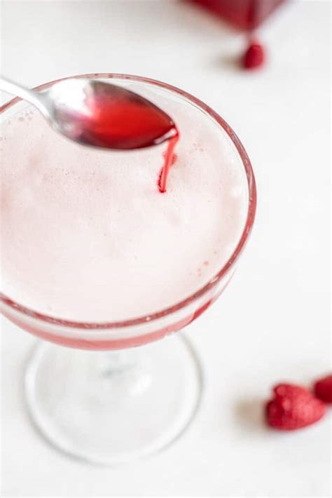 Raspberry Gin Sour Mint And Twist