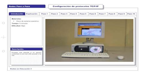 Redes Paso A Paso Configuración De Protocolos Tcp Iphera Cnice Mec Es Redes2 Contenido Pdf Mod2