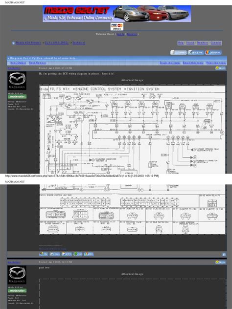 Mazda 626 Ecu Diagarama Pdf Internet Forum Internet Protocol