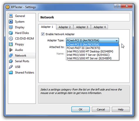 Windows Xp Vbox Vm No Ethernet Card Bananasafas