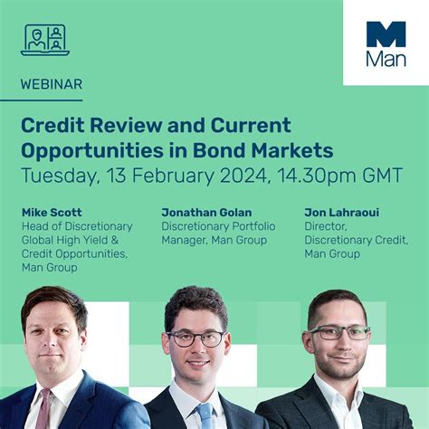 Upcoming Webinar Alert Navigating High Yield And Credit Markets Hear From Mike Scott Jonathan