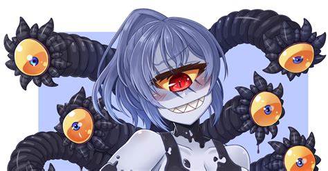 魔物娘図鑑二次 人生初めての単眼ちゃん そらのイラスト Pixiv