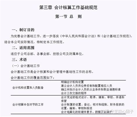 财务会计核算手册（完整版） 知乎