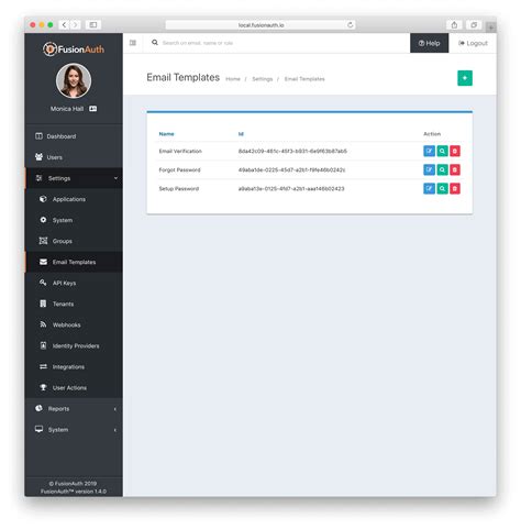 Getting Started With Email Templates In Fusionauth
