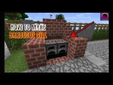 Minecraft How To Make A Barbecue Grill Youtube