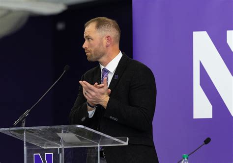 Northwestern Introduces David Braun As Head Football Coach