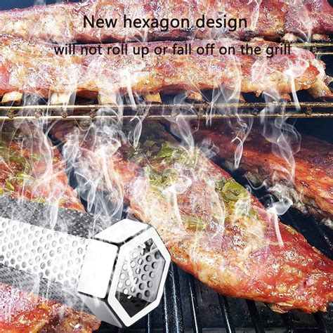 Paslanmaz çelik barbekü ahşap sigara pelet boru al Grandado