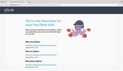How To Get A Plesk Onyx License Key Plesk Free Version Free Trial