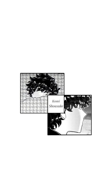 Komi Shosuke Wallpaper Black And White Photos