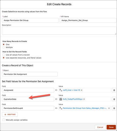 Assign An Expiration Date To Permission Set Or Permission Set Group