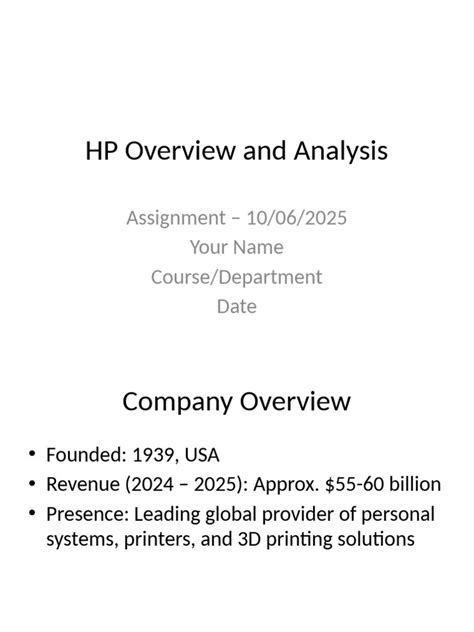 Hp Assignment Presentation Pdf Hp Assignment Presentation Pdf