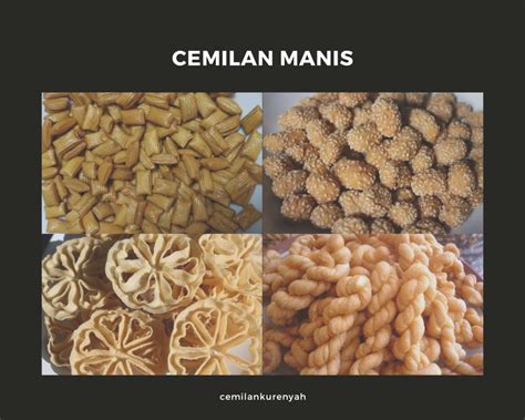 Aneka Cemilan Manis Cemilanku Renyah