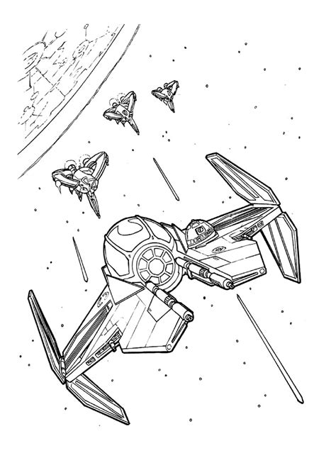 218 dessins de coloriage Star Wars à imprimer