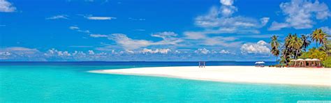 Dual Screen Wallpaper Beach 11 3840x1200 Wallpaper Teahub Io