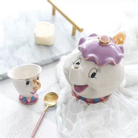 พรอมสงจากไทย เซตกานำชา MRS POTTS จาก Beauty the beast Lazada co th