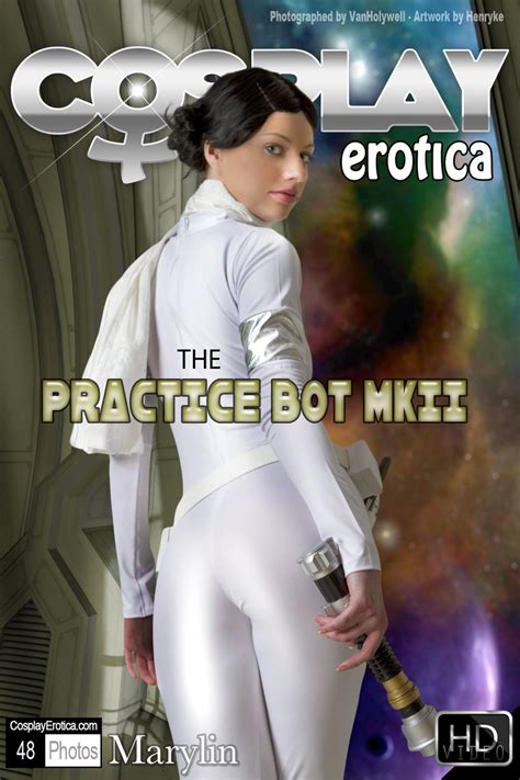 Living Doll Wields A Lightsaber While Emulating Princess Leah NakedPics