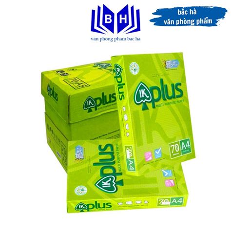 Giấy In Ik Plus Đl 70gsm Khổ A3 A4 A5 Shopee Việt Nam