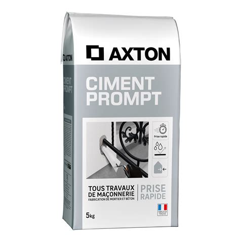 Ciment Gris Prompt Axton Ce 5 Kg Leroy Merlin