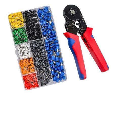 Combo Kìm Bấm Cos Vuông Hộp 1200 đầu Cos đủ Loại Cos ống Tròn