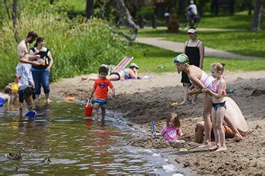 Lake Nokomis Main Beach Minneapolis Park Recreation Board