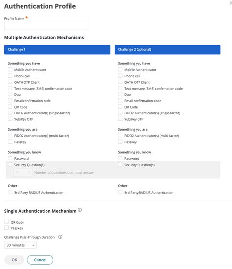 Configure MFA For The User Portal