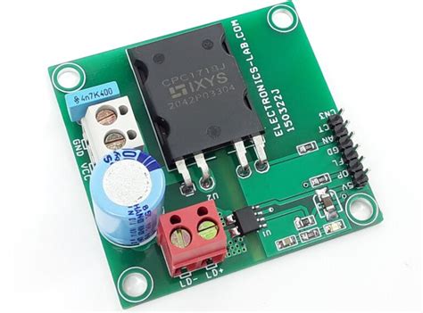 DC Solid State Power Relay With Current Feedback Electronics Lab