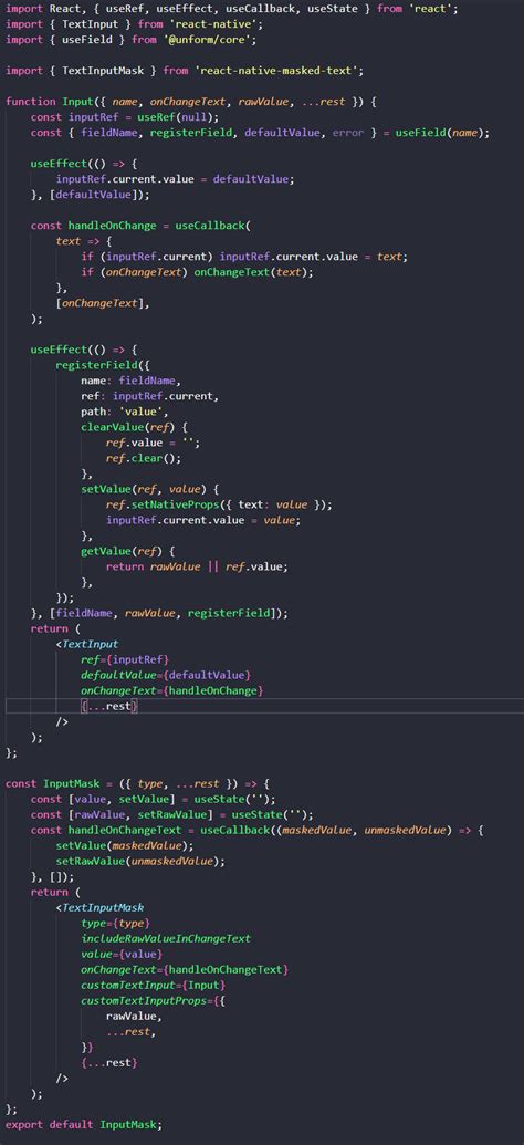 DefaultValue Not Woking With React Native Masked Text Issue 317