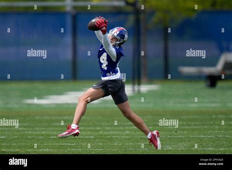 Wide Receiver Jalin Hyatt Participates In An Nfl Football Rookie Camp