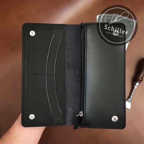 Long Wallet Pattern Leather Wallet Pattern Inspire Uplift
