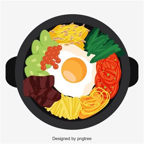 전통 한국 일러스트 음식을 만화 벡터 음식 만화 만화 벡터 Png 일러스트 및 Psd 이미지 무료 다운로드