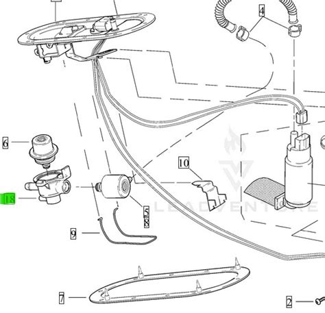 Housing Fuel Pump Regulator 62373 01
