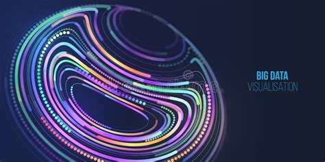 Modern Big Data Visualization Processing Of Data Arrays Sorting Filtering Machine Algorithms