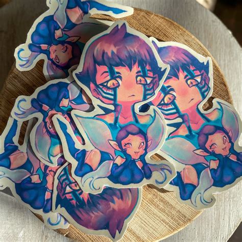 Smt 3 Nocturne Demi Fiend And Pixie Sticker Etsy