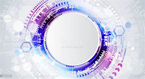 다양 한 기술적 요소와 추상적인 기술 배경입니다 구조 패턴 기술 배경 막입니다 벡터입니다 0명에 대한 스톡 벡터 아트 및 기타 이미지 Istock