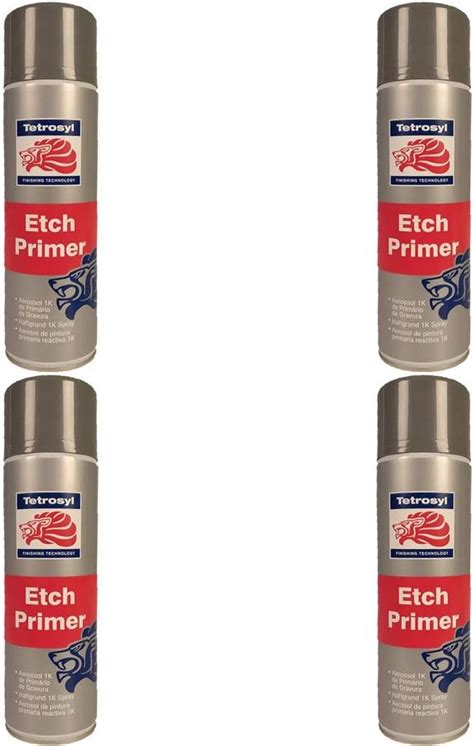 Tetrosyl AEP500 Etch Primer 1K 500ml X 4 Amazon Co Uk Automotive