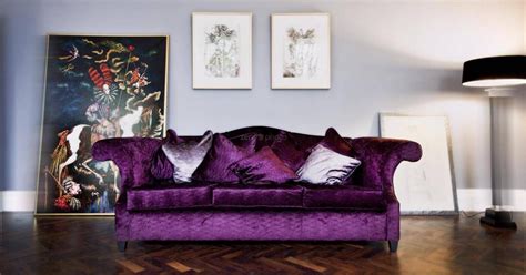 30 Best Collection Of Velvet Purple Sofas