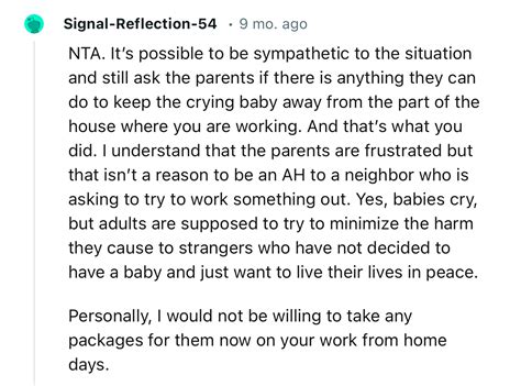 Lady Struggles With Sanity As Neighbor S Wailing Baby Turns Her New Apartment Into An Acoustic