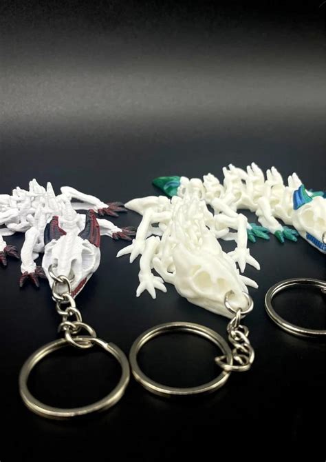 3mf File Dragon Keychain 🐉 ・3d Printer Model To Download・cults