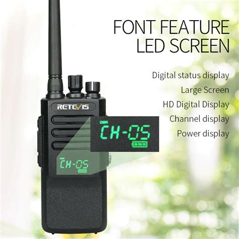 Retevis RT50 DMR - analogowo-cyfrowy radiotelefon krótkofalówka DMR ...