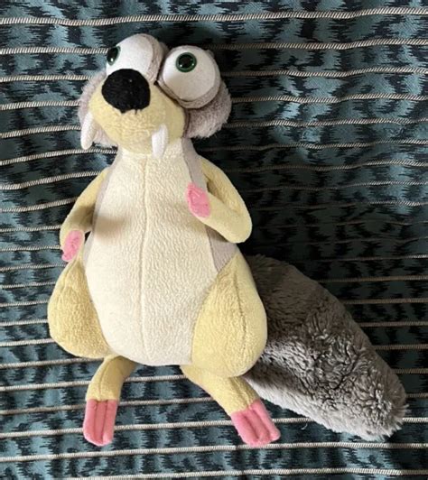 Ice Age 3 Dawn Of The Dinosaurs Scrat 10” Soft Plush Toy 2009 Pms