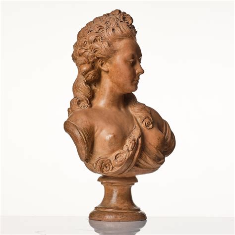 Jean Jacques Caffieri After Bust Depicting Madame Du Barry Bukowskis